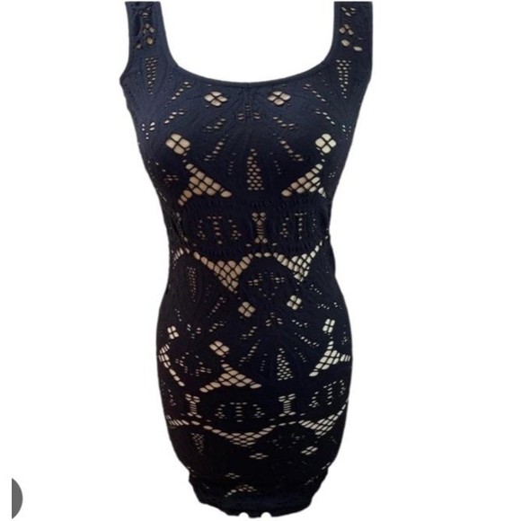 Wet Seal | Dresses | Vintage Wet Seal Netting Overlay Surf Boho ...